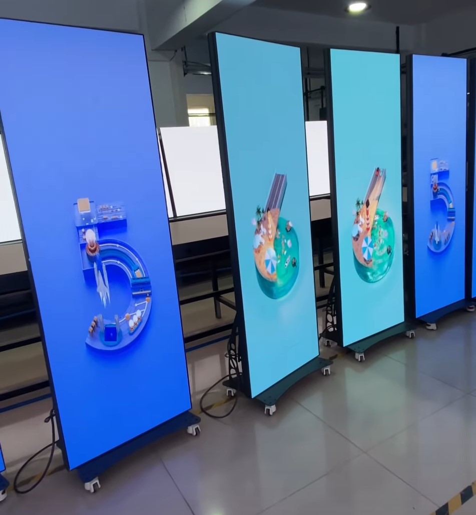 Pendones LED 5 unidades - Pantallas LED con publicidad - Cotiza aquí!