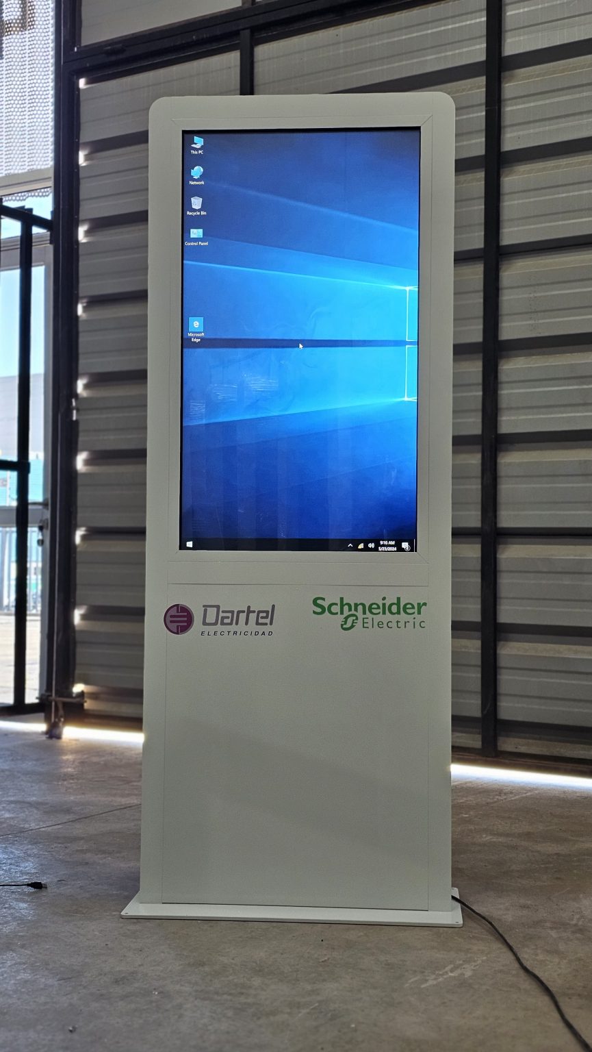 Tótem Digital Interactivo - Pantalla táctil 43" - Sistema operativo Android