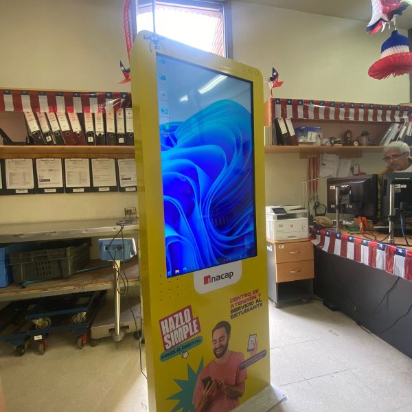 Tótem Digital Interactivo - Pantalla táctil 43" - Sistema operativo Android