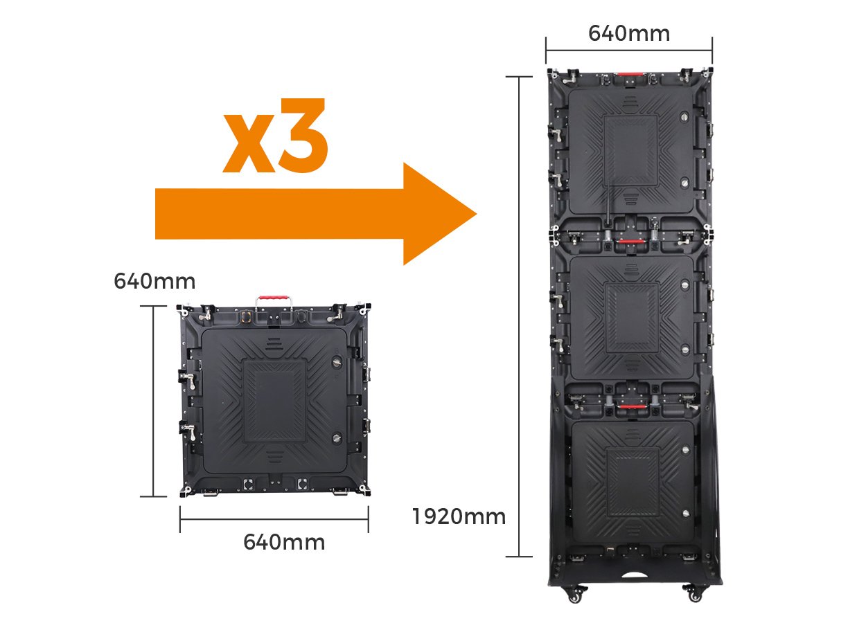 Totem LED Outdoor - Eventos - Lanzamiento de productos y marcas