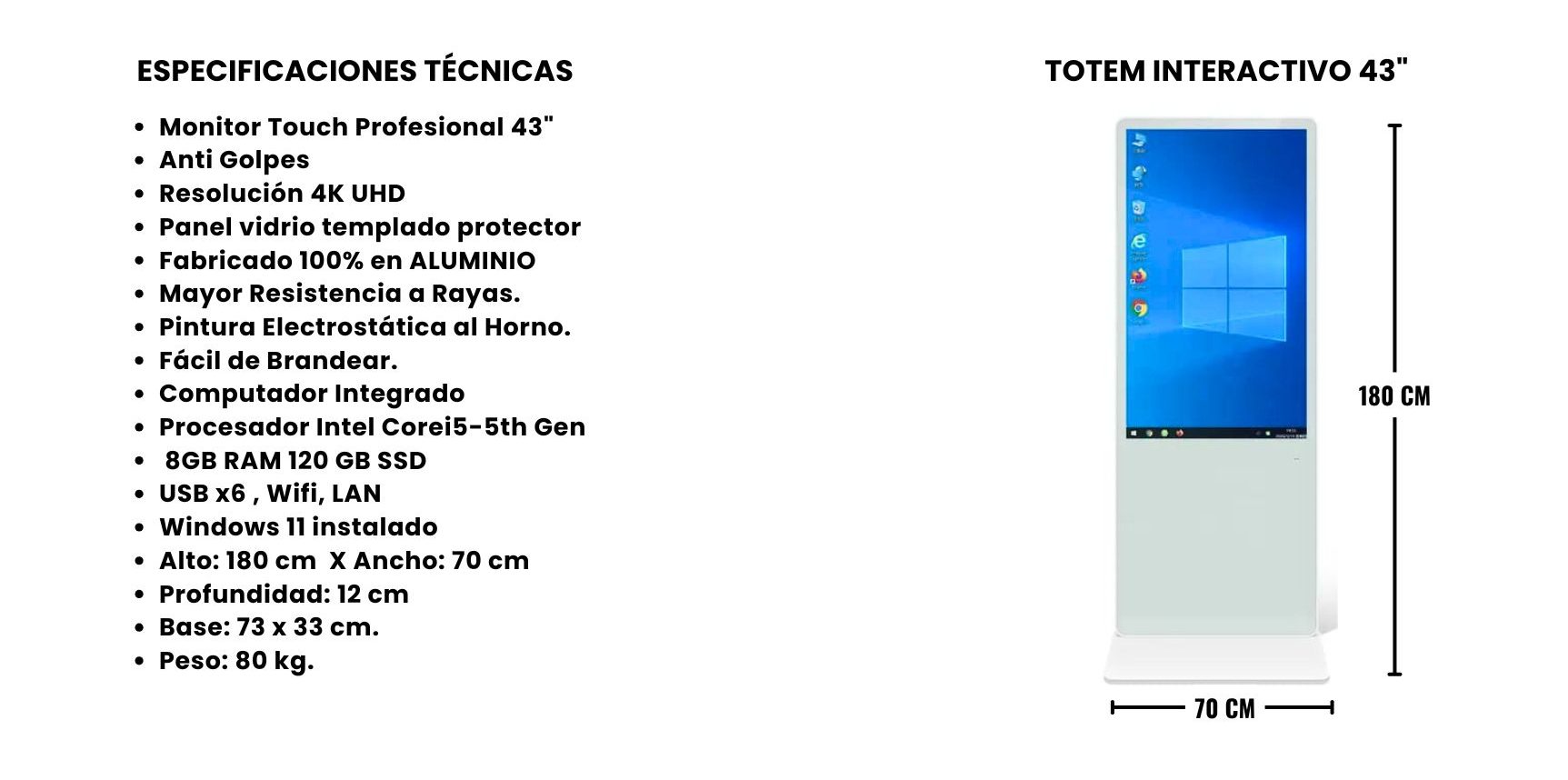 COTIZACIÓN TOTEM DIGITAL - Pantallas LED.Pendones LED.Video Wall 3D ...